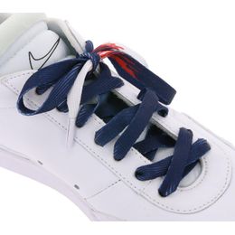 TUBELACES Schnürsenkel TUBELACES Schuhe Schnürsenkel top angesagte Schuhbänder Schnürbänder Navy/Weiß/Rot
