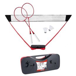 DONNAY Tischtennisschläger Badminton-Set
