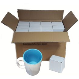 AcMax Tasse 36 Stück Sublimation Kaffee Tassen Becher WEISS