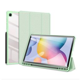 Dux Ducis Tablet-Hülle Toby Eco-Leather Tablet-Ledertasche Schale Cover für Samsung Galaxy Tab S7 11" mit Smart-Sleep Funktion Wake-Up Stifthalter Schutzhülle