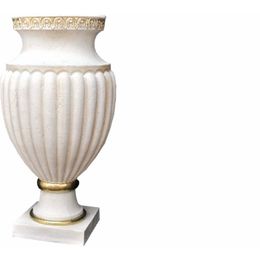 JVmoebel Skulptur XXL Vase Tisch Dekoration Deko Vasen Antik Stil Figur Kelch Rom 0882