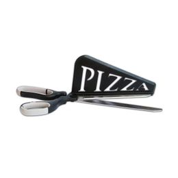 Pizzaschere PIZZASCHERE mit Schaufel Küchenschere Pizzaheber Pizzaschneider Pizza Schere 48