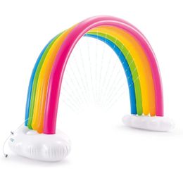 vidaXL Wasserspiel Intex Rainbow Cloud Sprinkler Mehrfarbig 300 x 109 x 180 cm