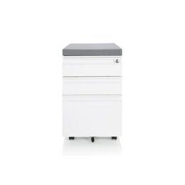 hjh OFFICE Rollcontainer Rollcontainer COLOR OS Stahl