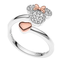 DISNEY Jewelry Fingerring Disney Mädchen-Kinderring 925er Silber Kristall