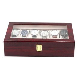 Lindberg & Sons Lindberg&Sons Uhrenbox Exklusive Uhrenbox mit 12 Fächern aus Holz