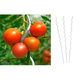 GartenHero Rankhilfe 20 Tomatenspiralstab 110 cm Rankhilfe Rankspirale Pflanzstab Stahl Spiralstab Stab