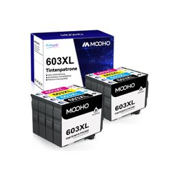 MOOHO für EPSON 603XL XP 3100 3105 3150 3155 4100 4105 Tintenpatrone (0-tlg)