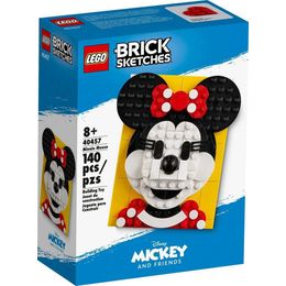 Lego® Spiel, Lego® Brick Sketches 40457 Minnie Maus