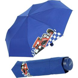 Derby Taschenregenschirm Mini Kinderschirm Jungen leicht Kids Schule