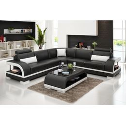 JVmoebel Ecksofa, Moderne Sofa Eckgarnitur L Form Polster Ecke Couch Designer Sitz Möbel