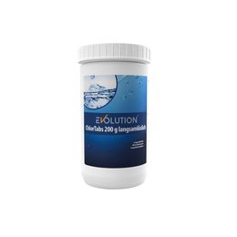 Evolution Poolpflege Evolution ChlorTabs 1 kg langsamlösliche 200 g Tabletten Desinfektion