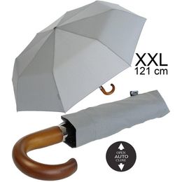 iX-brella Taschenregenschirm Automatik XXL Herrenschirm 121cm