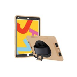 Lobwerk Tablet-Hülle 4in1 Schutzhülle für Apple iPad (7th Generation) 2019/2020/2021 10.2"