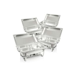 Mahlzeit Speisenwärmer Chafing dish Profi Set "Grenoble"