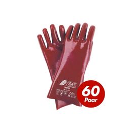 NITRAS Putzhandschuh NITRAS PVC-Handschuhe 160435 vollbeschichtete Handschuhe
