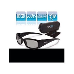 Hama 3D-Brille Kinder 3D Brille Passiv Polfilterbrille Kids Schwarz