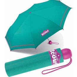 Scout Taschenregenschirm Mini Kinderschirm Basic reflektierend