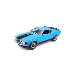 Maisto® Modellauto Ford Mustang Mach 1 '70 (blau)