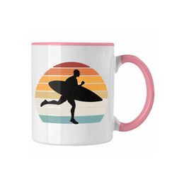 Trendation Tasse Surfer Tasse Geschenk Wellenreiter Surf-Lehrer Geschenkidee