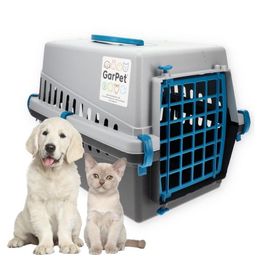 GarPet Hunde-Transportbox Hundetransportbox Hundebox Katzen Transport Box Auto Transportbox