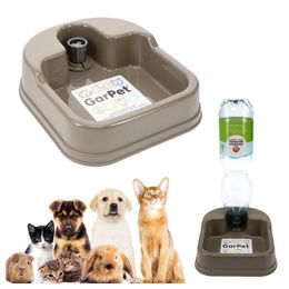 GarPet Reisenapf Wasserspender PET Flasche Hunde Katzen Kleintier Wasserautomat Napf