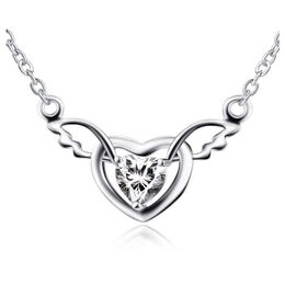 Schmuck-Elfe Collier Engelsflügel little heart classic