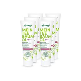 alkmene Zahnpasta 6x Teebaumöl Kariesschutz Zahncreme Kräuter