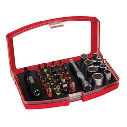 Proregal® Bit-Schraubendreher Bit-Set 34 Stück mit Magnethalter und Adapter