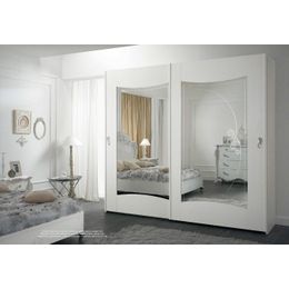 JVmoebel Kleiderschrank Kleiderschrank Weiß Luxus Möbel Italienische Einrichtung Schrank