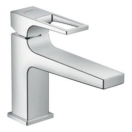 Hansgrohe Waschtischarmatur Metropol 100 Einhebel m. Bügelgriff m. Push-Open Ablaufgarnitur Ausladung 157 mm