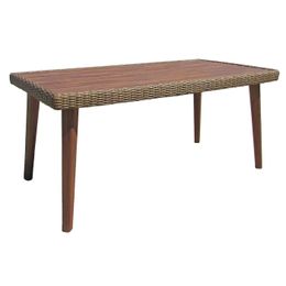 Gravidus Gartentisch Tisch CARSON Esstisch Gartentisch Holz Akazie geölt 160 x 90 cm