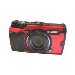 Olympus Tough TG-6 rot Digitalkamera Kompaktkamera