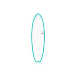 Torq Wellenreiter Surfboard Torq Epoxy TET 6.6 MOD Fish Blau Pinline