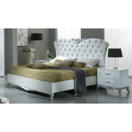 JVmoebel Schlafzimmer-Set 3 tlg.Set Klassisches Bett Doppelbett Bett 2x Nachttische Holz Design