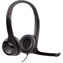 Logitech H390 Kopfhörer Mikrofon mit Rauschunterdrückung USB-Anschluss Headset