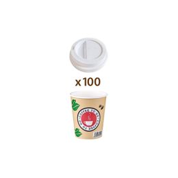 Goldhofer Coffee-to-go-Becher Kaffeebecher Set (100-2000 Stück) hitzebeständige Pappbecher