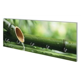 Wallario Wandgarderobe Bambusquelle Bambusrohr mit Wasser (1-teilig