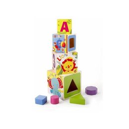 Fisher-Price® Stapelspielzeug Stapelblöcke-Set FISHER PRICE Holz (8-teilig) original # NEU