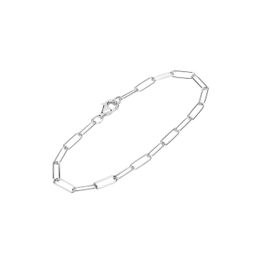 NKlaus Gliederkette Armband 21cm Lang Ankerkette rund 925 Silber Herre