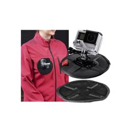 Hama Magnet-Halterung Flex Halter Stativ für GoPro Kamerastativ (Nutzung Action-Camcorder am Körper für Sport Fahrrad MTB Ski Kayak etc)