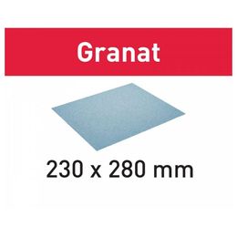 FESTOOL Schleifpapier Schleifpapier 230x280 P180 GR/10 Granat (201262)