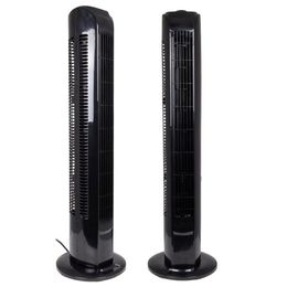 Monopol® Turmventilator Turmventilator 80cm Ventilator Säulenventilator Luftkühler Oszillierend Schwarz