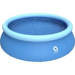 AVENLI Quick-Up Pool Prompt Set Pool Ø 305 x 76 cm (Aufstellpool mit aufblasbarem Ring)