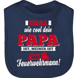 Shirtracer Lätzchen Mein Papa Feuerwehrmann