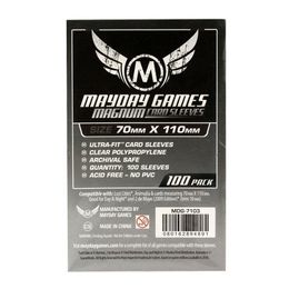 Mayday Games Spiel, Standard Silver Hüllen 70x110mm 100 Stück 7103