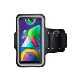 CoverKingz Handyhülle Armband für Samsung Galaxy M21 Sportarmband Handyhülle Tasche Fitness