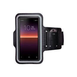 CoverKingz Handyhülle Sportarmband für Sony Xperia 10 II Armband Handy Tasche Fitness