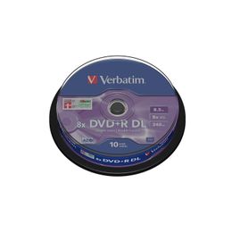 Verbatim DVD-Rohling DVD+R DL 8.5GB 8x