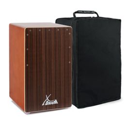 XDrum Cajon "El Bajo" Bass Port Cocoa Brown / Ebony